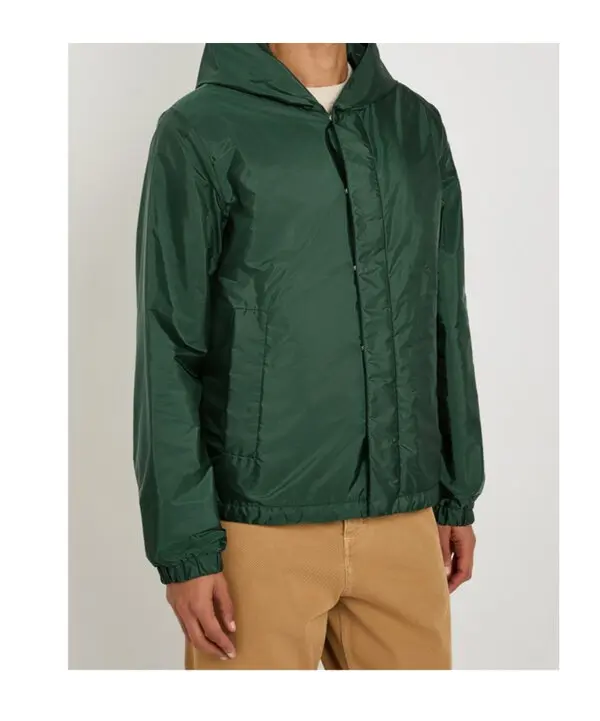 Moncler Grandans Hooded Nylon Windbreaker Jacket