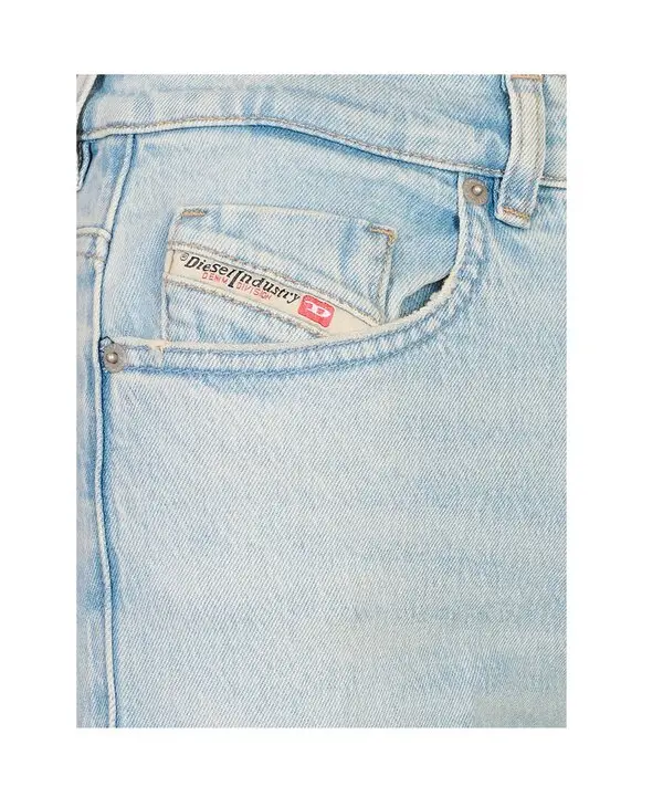 DIESEL® Belt-loop Wide-leg Jeans - Blue
