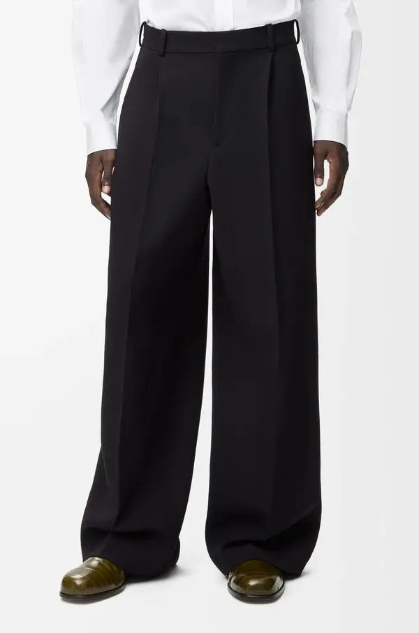 Loewe Wool Wide-leg Trousers