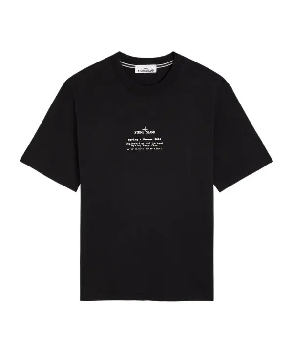 Stone Island Logo-print Cotton T-shirt