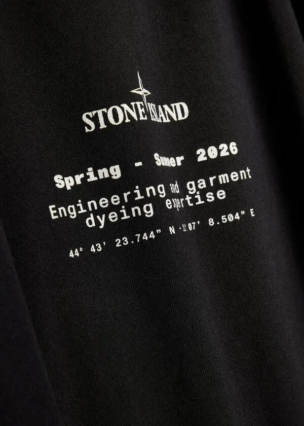 Stone Island Logo-print Cotton T-shirt
