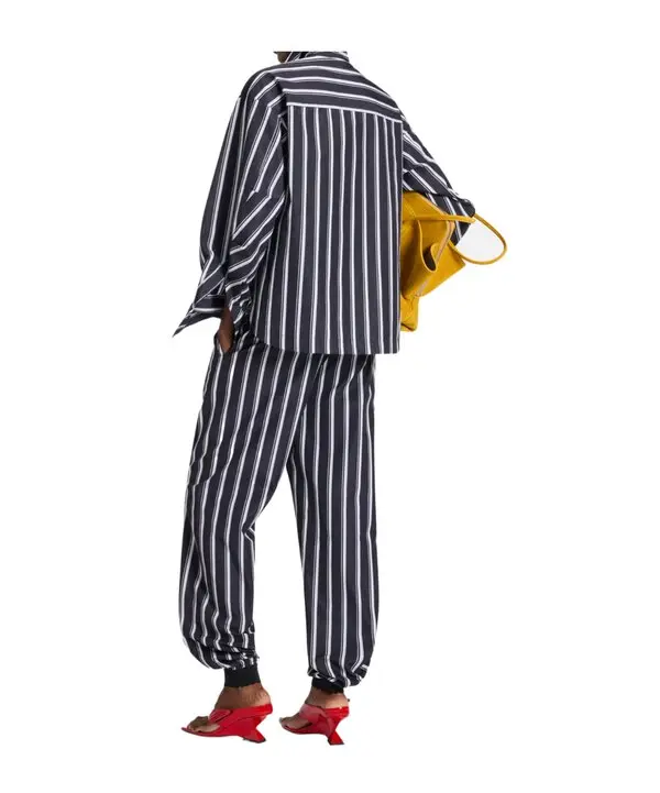 Attico Striped Long-sleeve Shirt