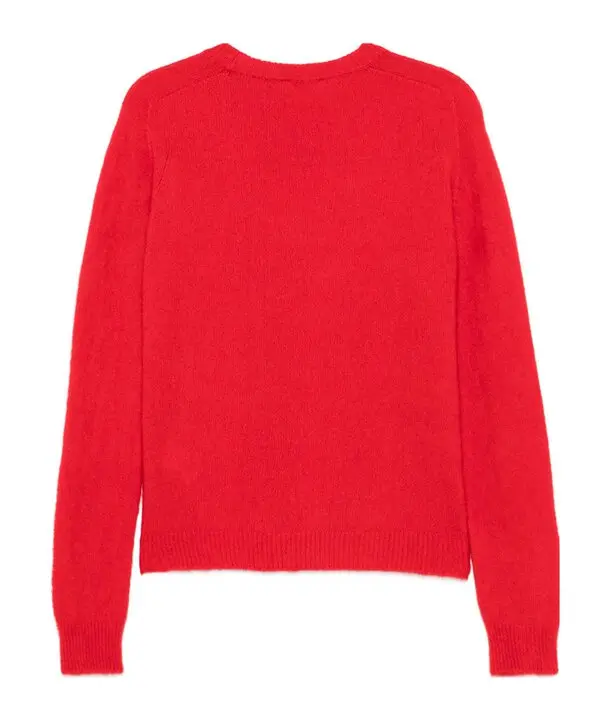 ROBERTO COLLINA Crew Neck Long-sleeved Sweater