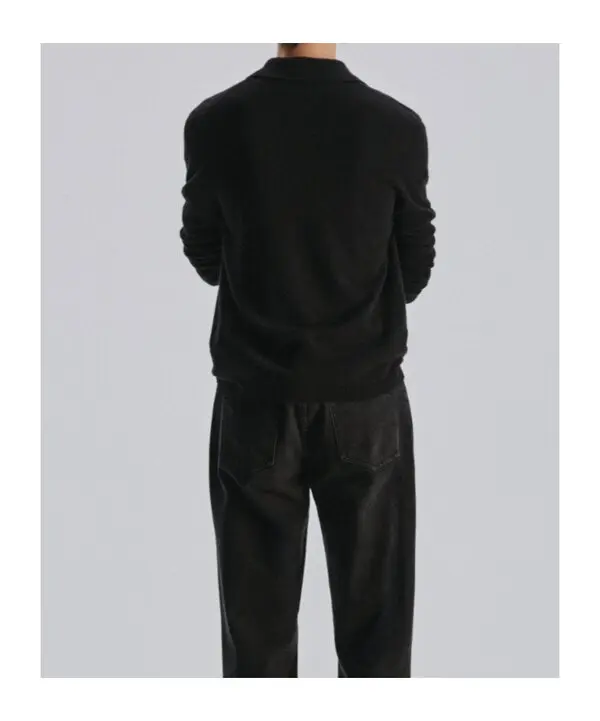 THE ROW Ripley Polo Shirt - Black