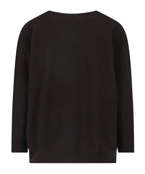 LISA YANG V-neck Sweater - Brown