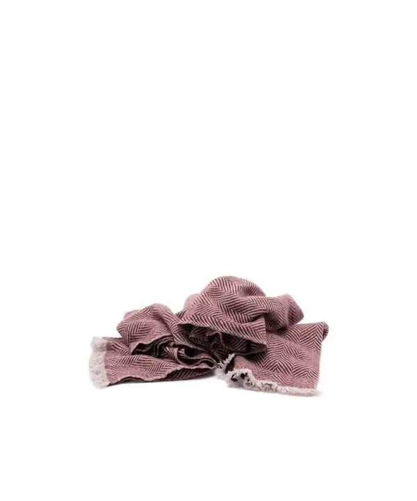 Brunello Cucinelli Herringbone-pattern Cashmere Scarf