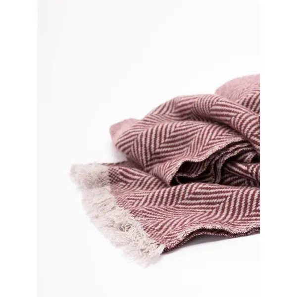 Brunello Cucinelli Herringbone-pattern Cashmere Scarf