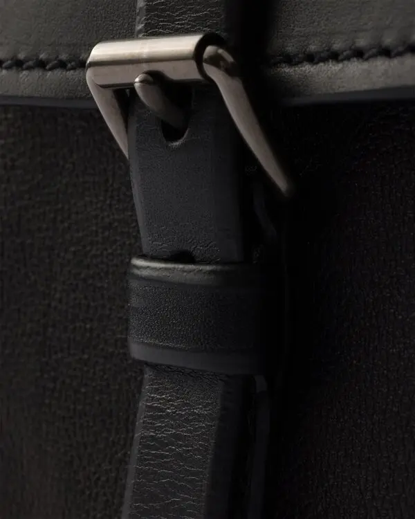 Prada Route Medium Leather Tote Bag