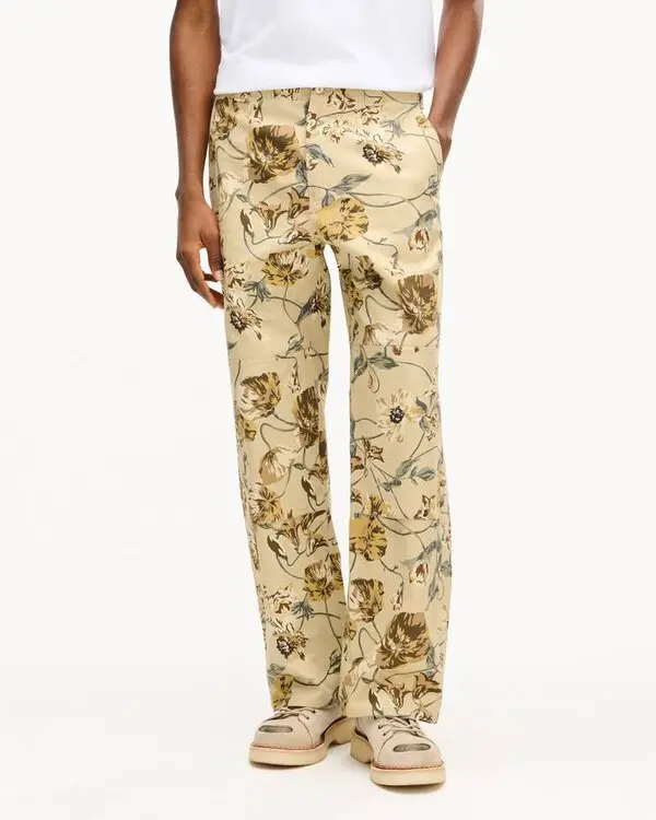 Kenzo Floral Wide-leg Jeans