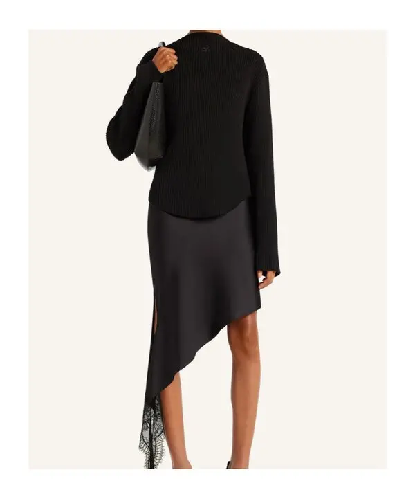 COURREGES Courrèges Ribbed-knit Boatneck Jumper