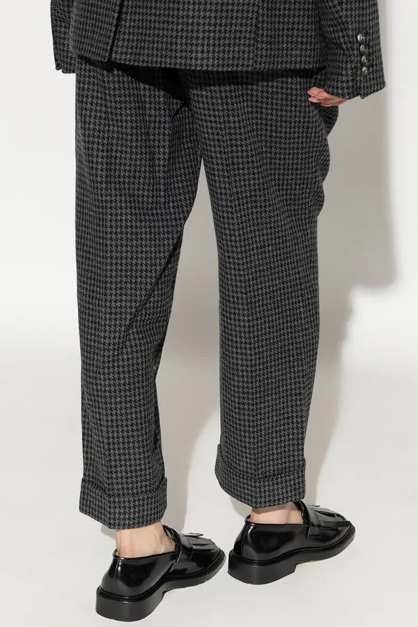 Nanushka Biba Checked Trousers
