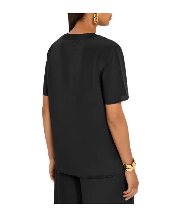 JOSEPH Silk-crepe T-shirt