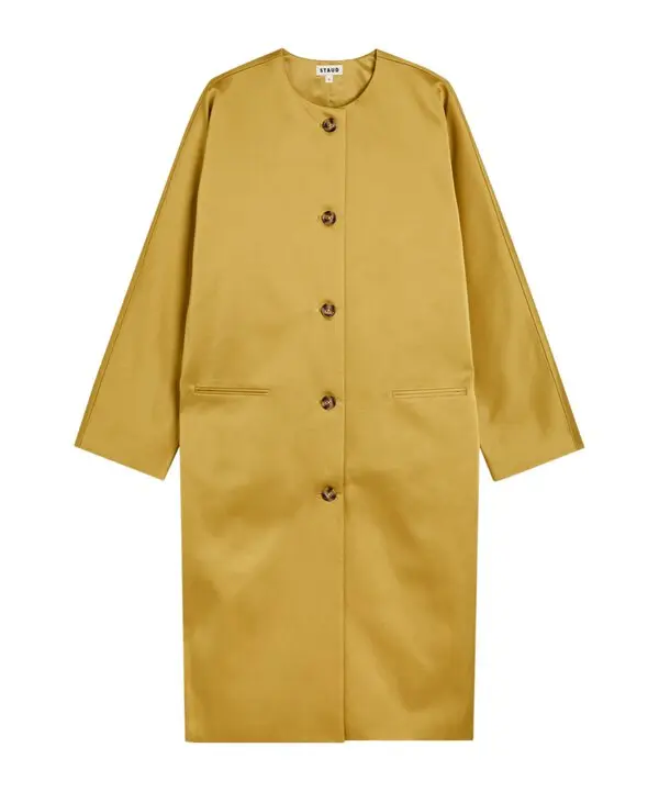Staud Liz Satin Coat
