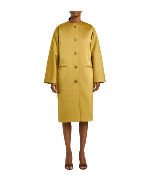 Staud Liz Satin Coat