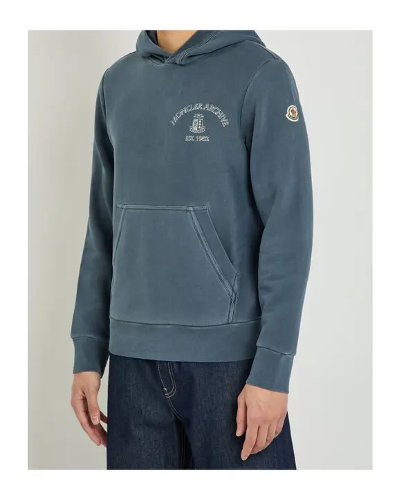 Moncler Logo Cotton Sweatshirt