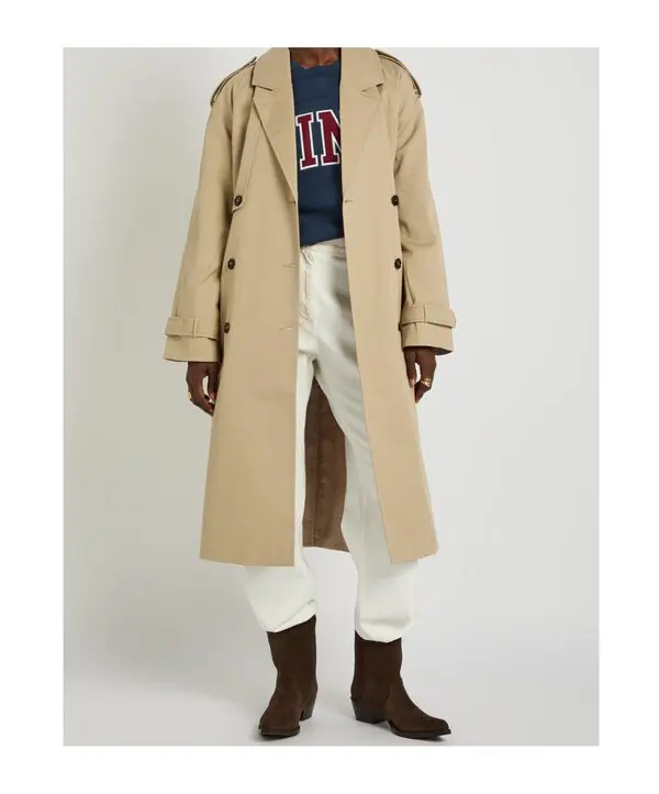 ANINE BING Long-sleeved Trench Coat