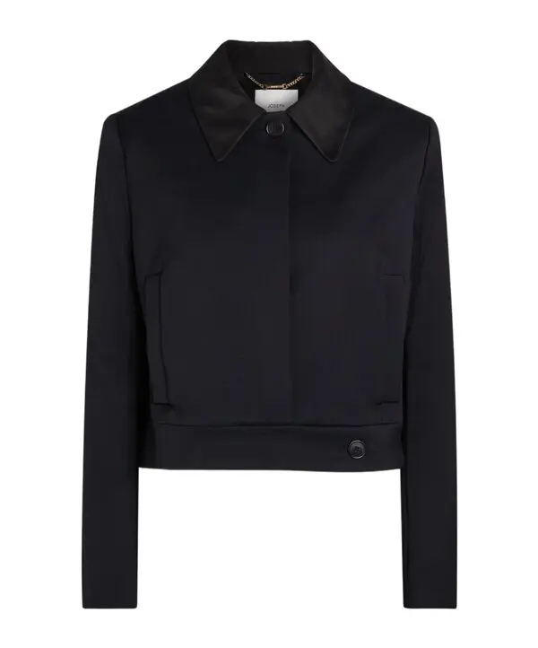 JOSEPH Stretch-crepe Jacket