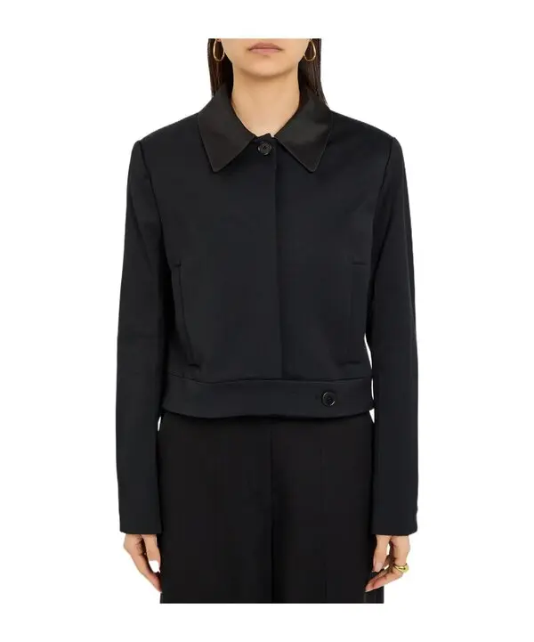 JOSEPH Stretch-crepe Jacket