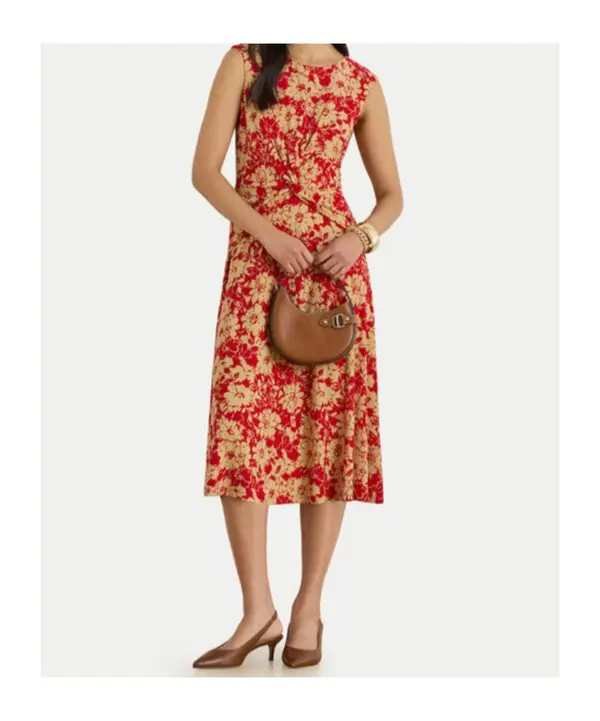 Ralph Lauren Sleeveless Round Neck Dress