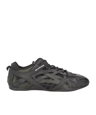 Balenciaga Coated Fabric Sneakers - Black