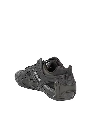 Balenciaga Coated Fabric Sneakers - Black