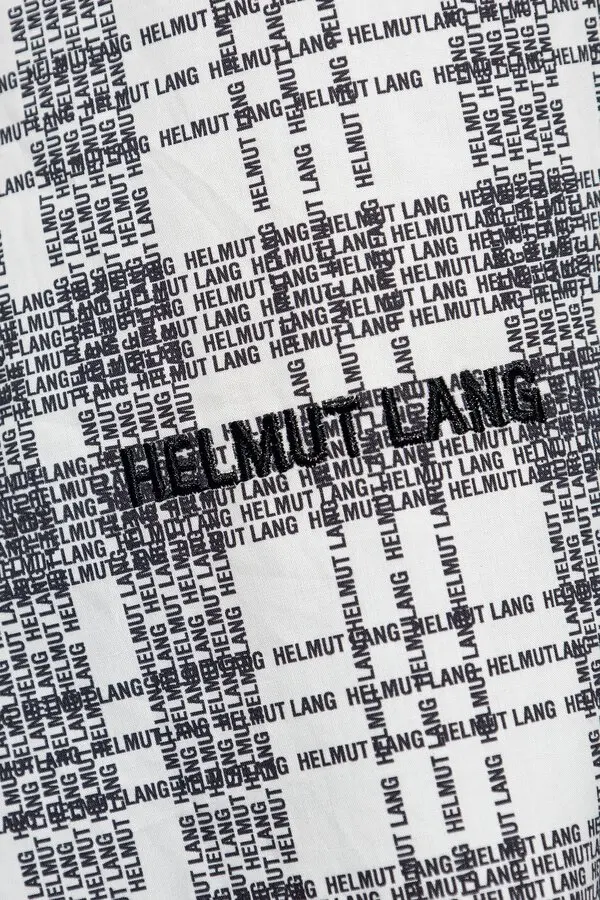 Helmut Lang Plaid Long-sleeved Shirt