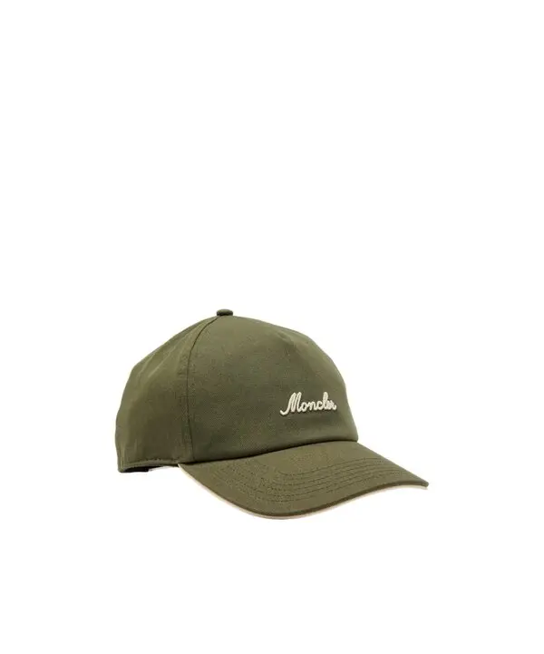Moncler Logo-embroidered Cotton Cap