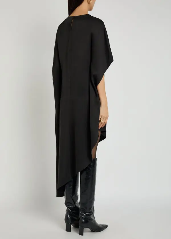Simkhai Sadia Asymmetric Satin Mini Dress
