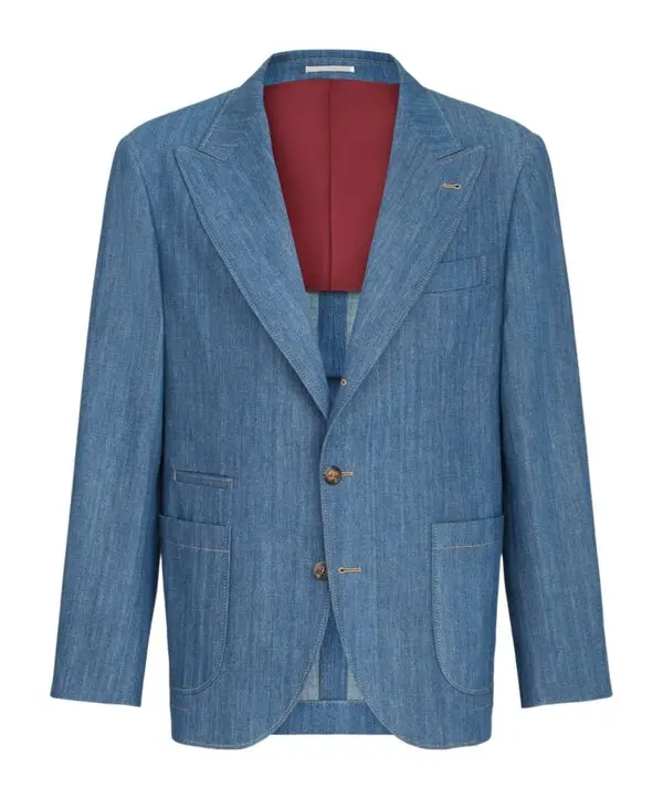 Brunello Cucinelli Peak-lapel Blazer