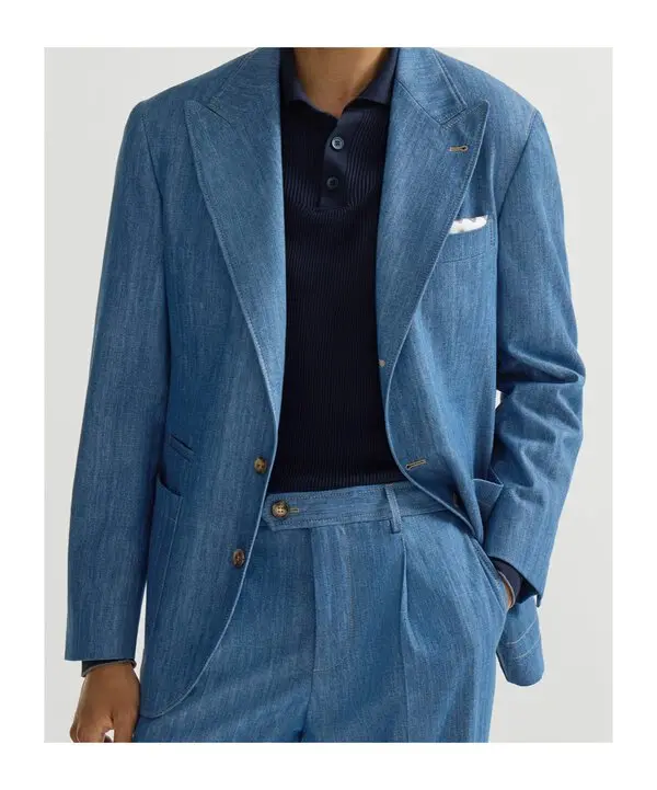 Brunello Cucinelli Peak-lapel Blazer