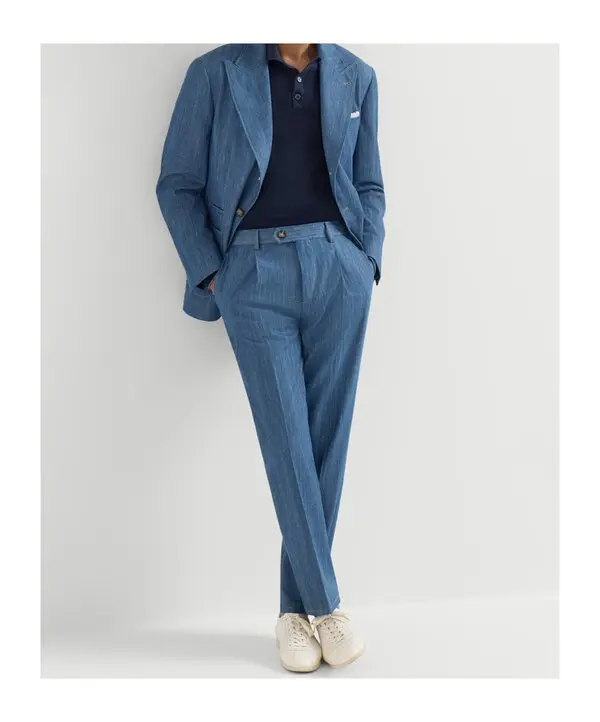 Brunello Cucinelli Peak-lapel Blazer