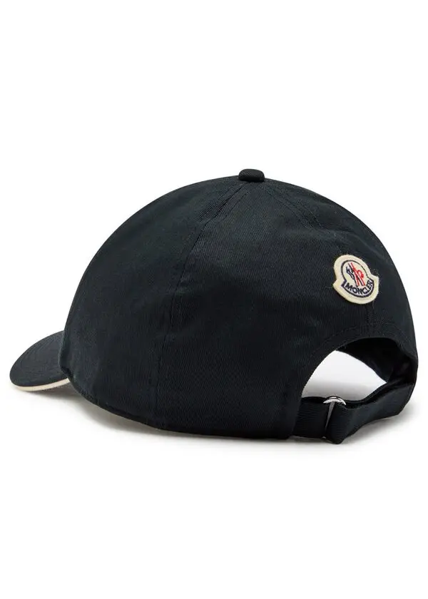 Moncler Logo-embroidered Cotton Cap