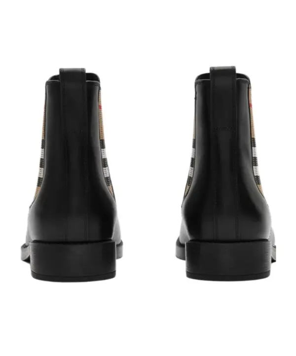 Burberry Leather Hampstead Chelsea Boots