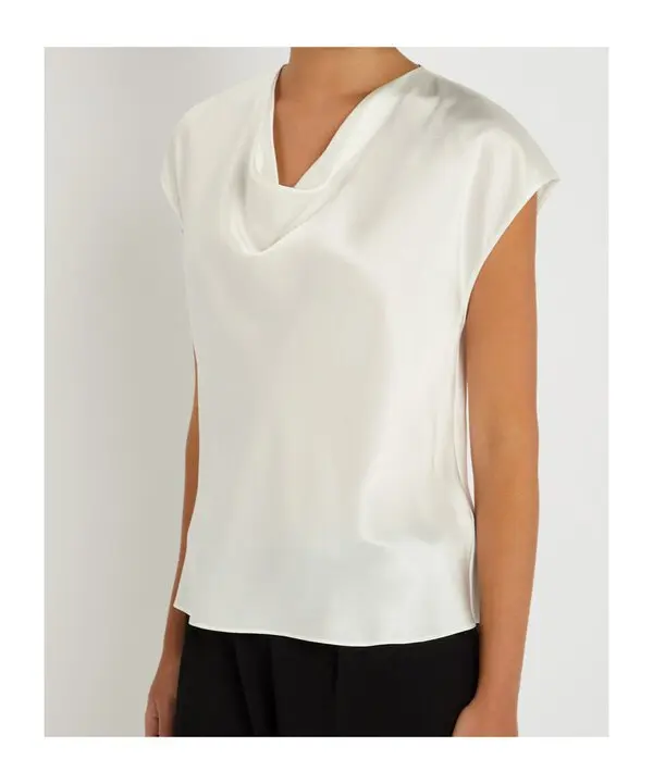 Vince Drape Neck Top