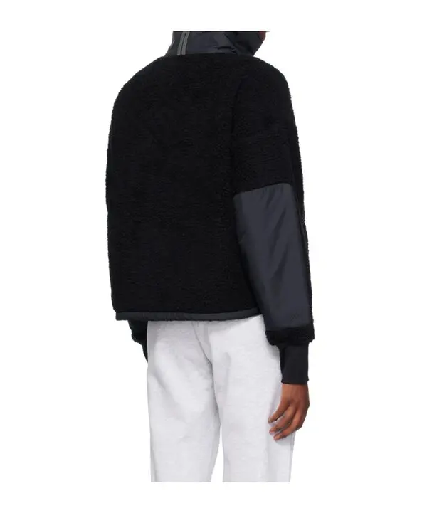 Canada Goose Stand Collar Zip-up Fleece Hoodie