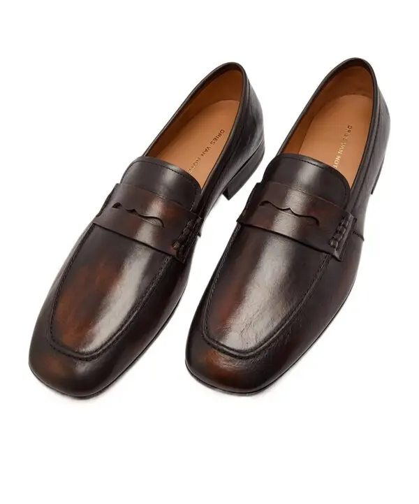Dries Van Noten Leather Loafers