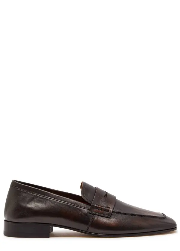Dries Van Noten Leather Loafers