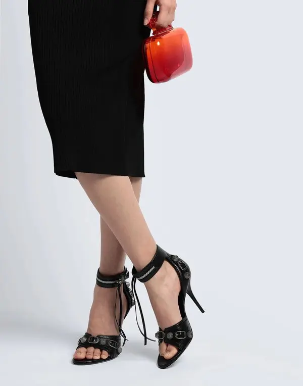 Balenciaga Round-toe High-heel Sandals