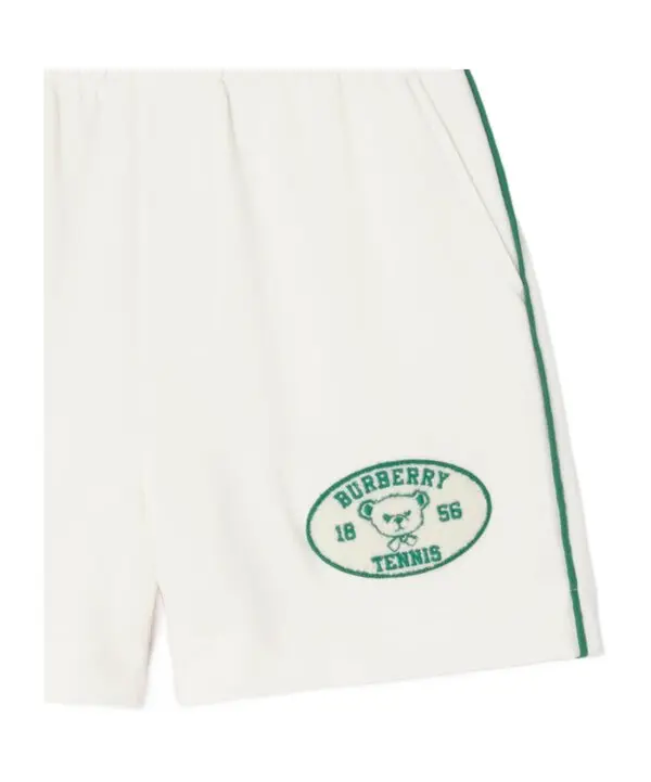 Burberry Tennis Bear Cotton Shorts