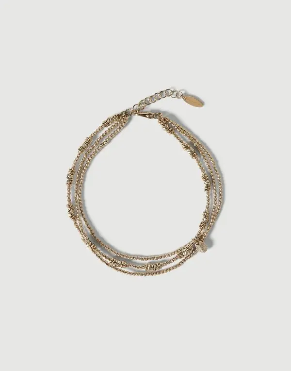 Brunello Cucinelli Sterling Silver Anklet