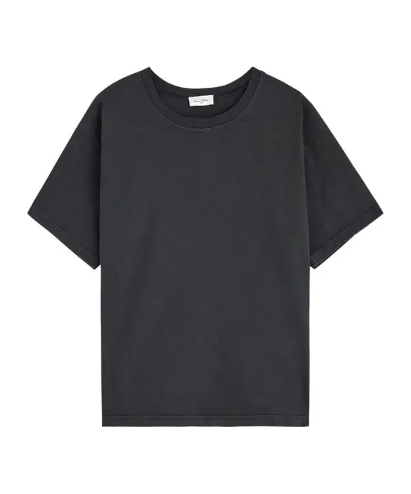 American Vintage Fizvalley Cotton T-shirt - Black