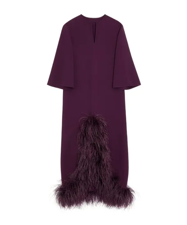 Valentino Garavani Long-sleeved Dress - Red