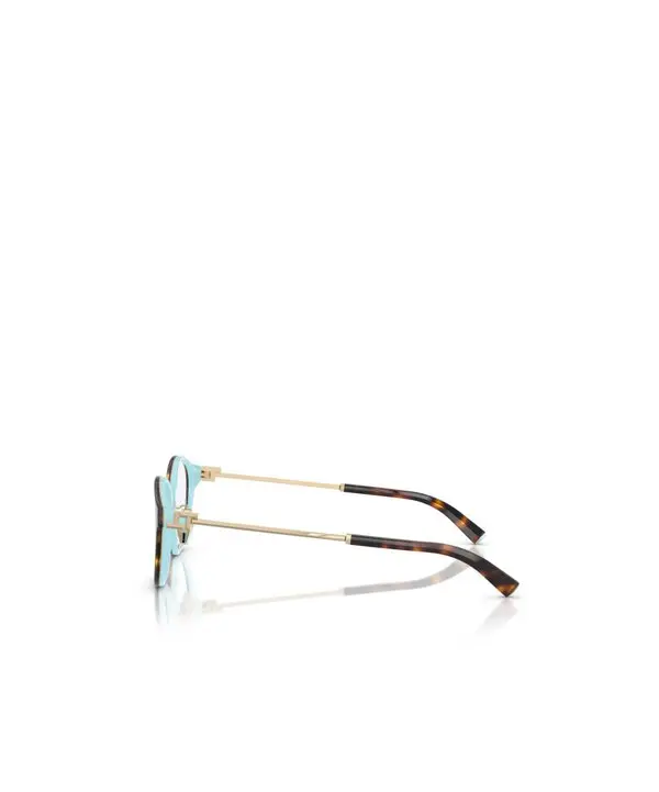 TIFFANY  CO. Tiffany & Co. Geometric Round Frame Eyeglasses