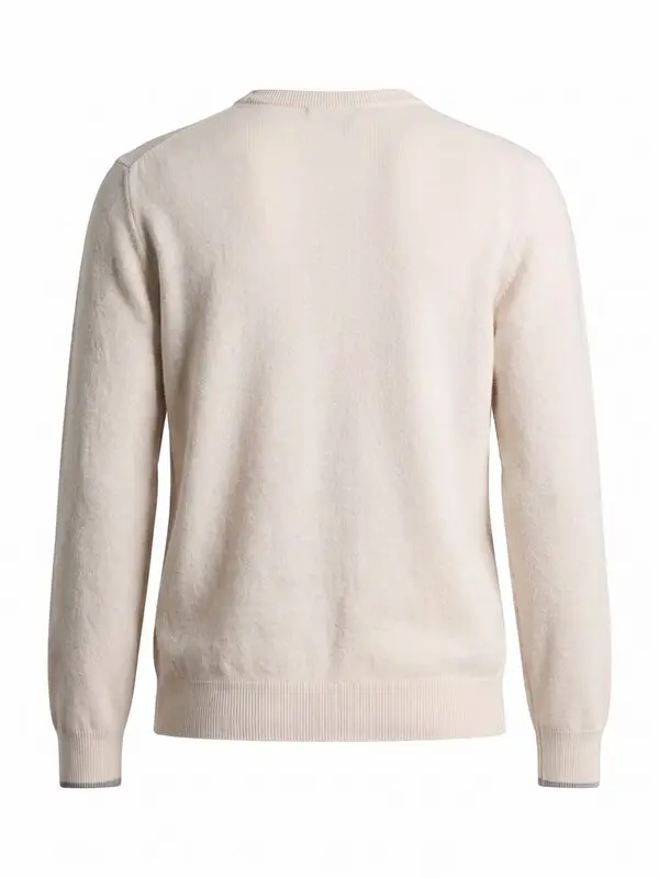 Peserico Crew-neck Long-sleeve Knit Top