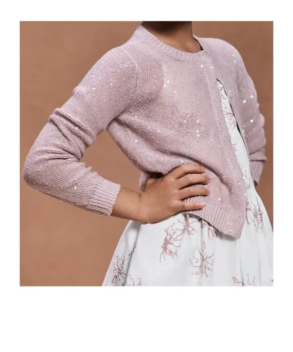Brunello Cucinelli Sequin Embellished Cardigan