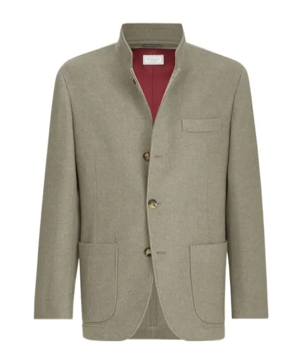 Brunello Cucinelli Lightweight Water-resistant Cashmere Blazer
