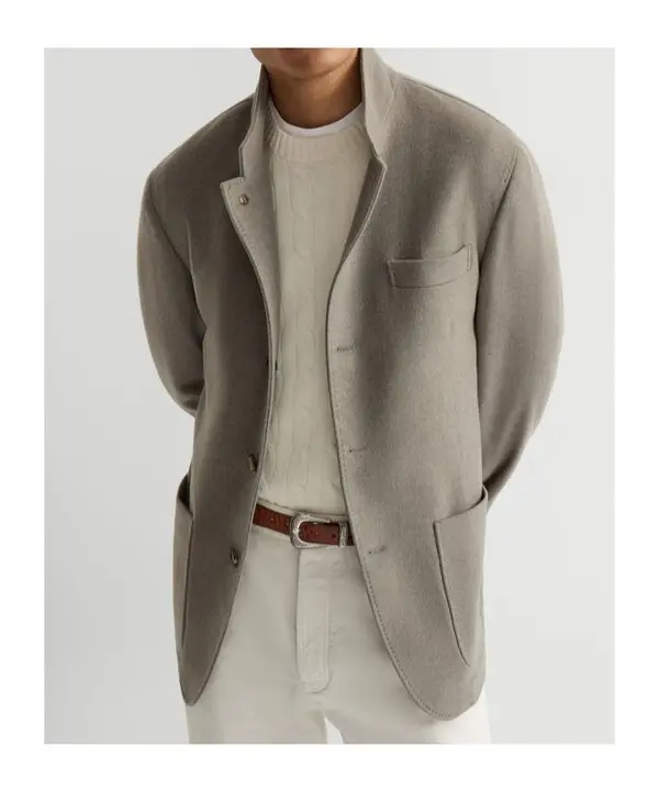 Brunello Cucinelli Lightweight Water-resistant Cashmere Blazer