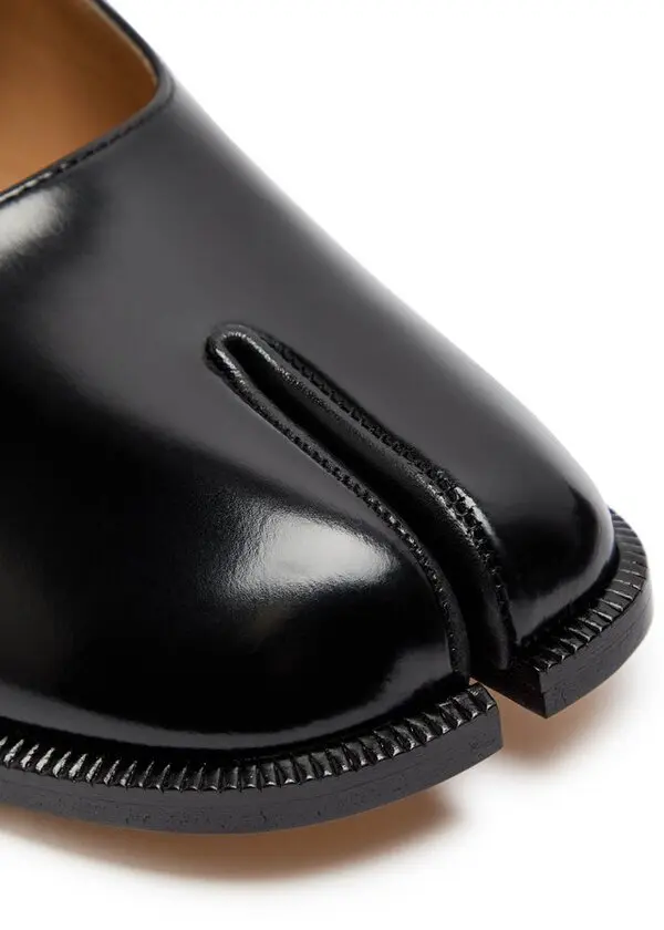 MAISON MARGIELA Leather Tabi Mary Jane Flats