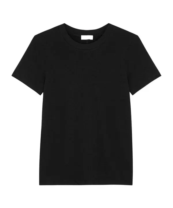 American Vintage Sonoma Slubbed Cotton T-shirt - Black