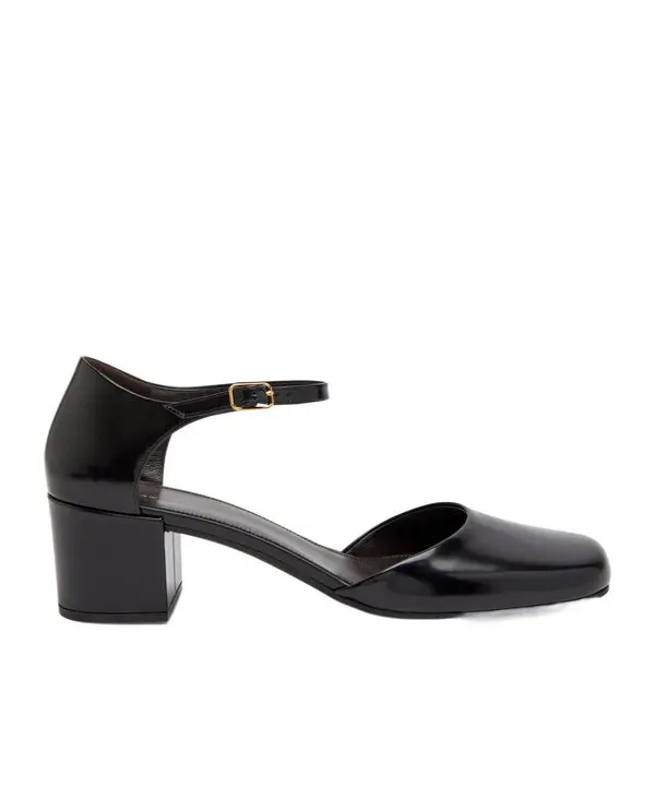 THE ROW Penelope 50 Patent Leather Pumps